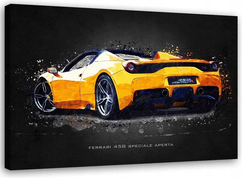 Obraz Canvas Auto Ferrari 458 Aperta 100x70