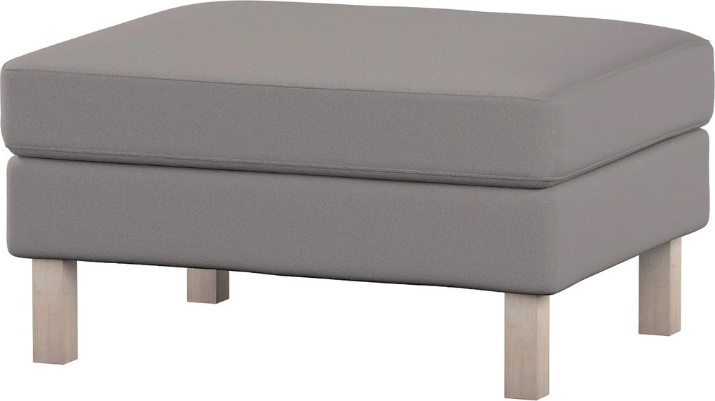 Potah na podnožku IKEA Karlstad barva béžová látka pletený vzor