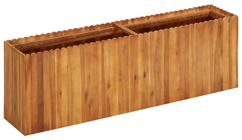 45925 vidaXL Zahradní vyvýšený záhon 150 x 30 x 50 cm masivní akáciové dřevo