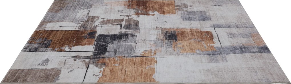 Obsession, Kusový koberec Posh 300 Terrakotta, 80x150, oranžová, chodba / předsíň