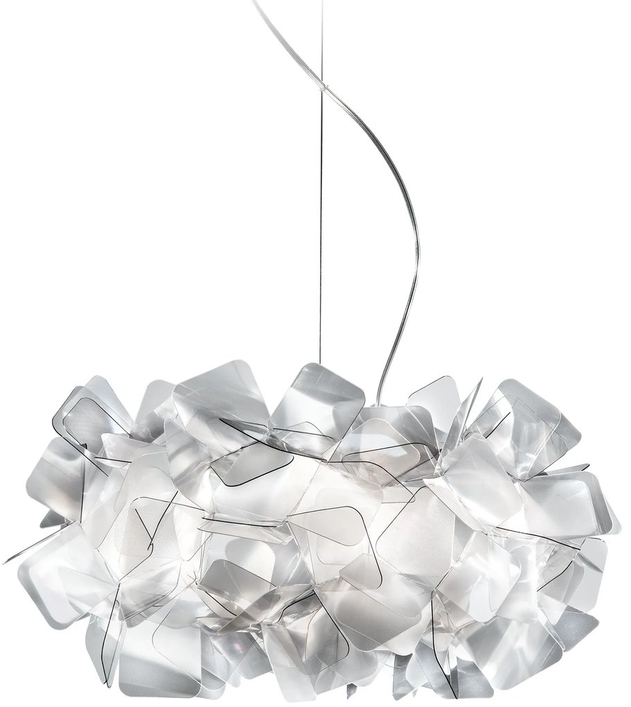 Slamp Clizia Fumé, závěsné designové svítidlo, 2x12W E27, prům. 53cm