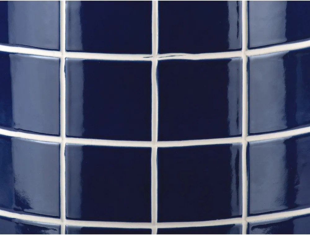 Keramický kulatý odkládací stolek ø 33 cm Retro Tiles – Leitmotiv