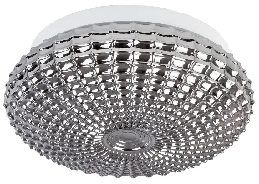 Designové stropní svítidlo Clam 30 chrom
