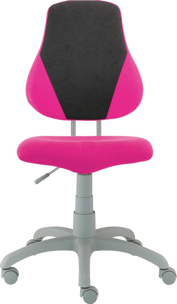 XXXLutz OTOČNÁ ŽIDLE PRO MLÁDEŽ, černá, pink Xora - Dětské otočné židle - 002696001303