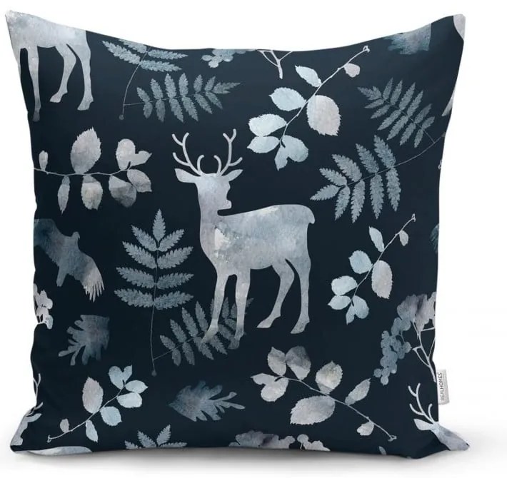 Sada 4 vánočních povlaků na polštář a běhounu na stůl Minimalist Cushion Covers Christmas Forest