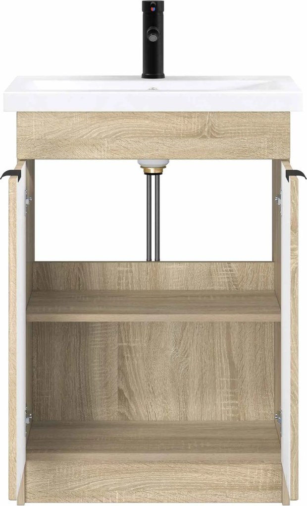 Sada koupelnového nábytku Dub sonoma 78,5 x 37,5 x 81 cm 3404156