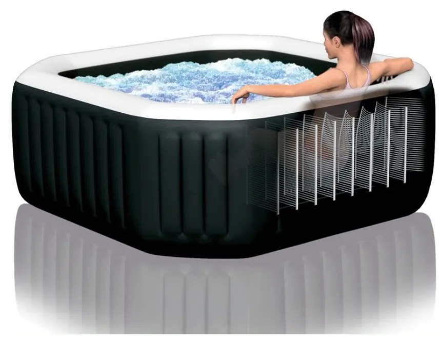 Bazén vířivý nafukovací Pure Spa - Jet & Bubble Deluxe HWS - Intex 28458EX