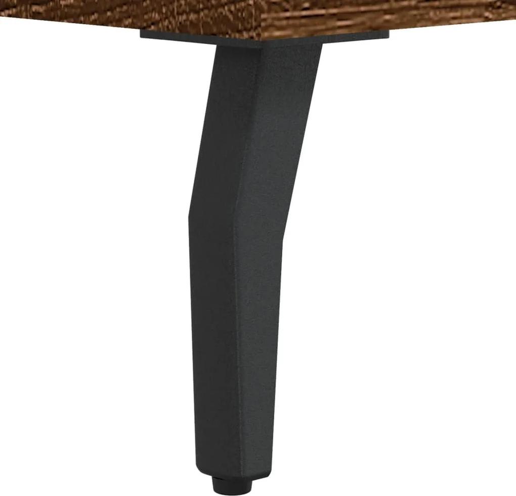 vidaXL Skříň highboard 69,5 x 34 x 180 cm kompozitní dřevo [3189404] Barva: kouřový dub