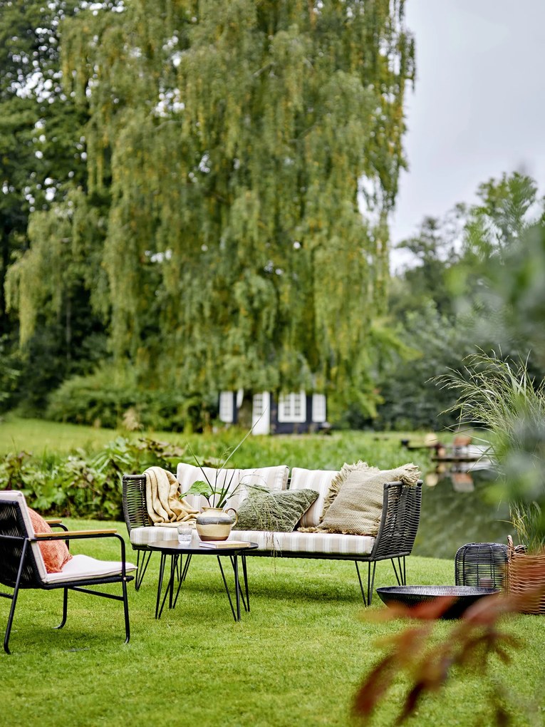 BLOOMINGVILLE Zahradní křeslo HAMPTON černé 82059681