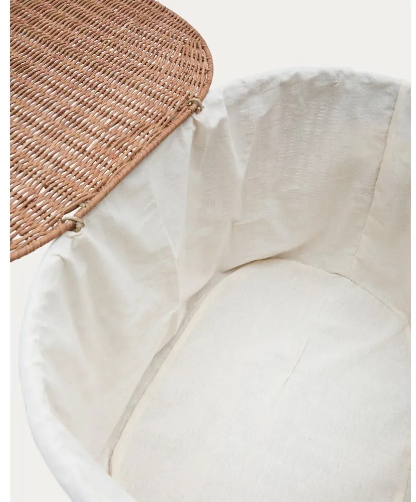 Ratanové košíky v sadě 2 ks 50x36x32 cm Indali – Kave Home