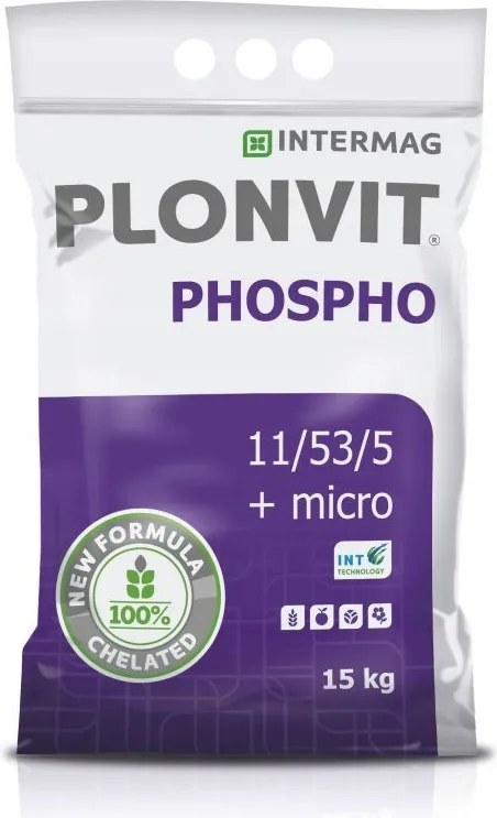 Plonvit Phospho 15 kg Npk hnojivo Intermag listové