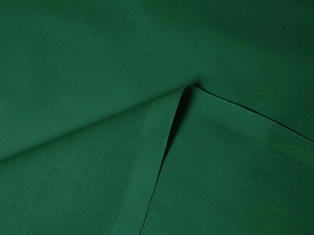 Biante Bavlněný běhoun na stůl Moni MOD-514 Tmavě zelený 20x120 cm