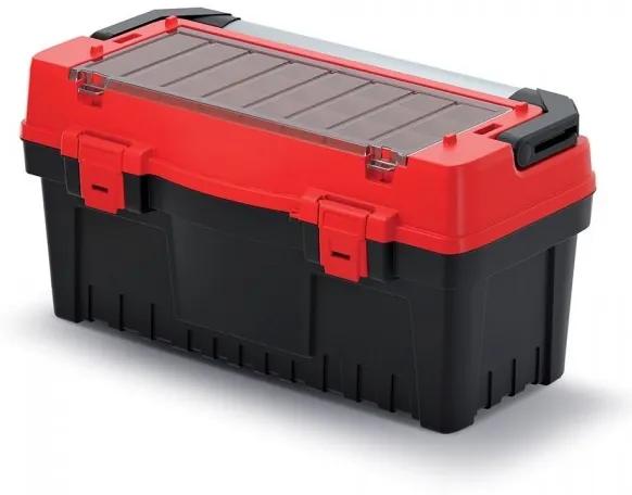 Kufr na nářadí s alu držadlem 59,4 × 28,8 × 30,8 cm, krabičky
