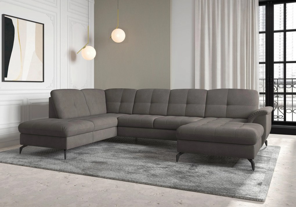 XXXLutz SEDACÍ SOUPRAVA, textil, barvy grafitu Sit & More - Sedací soupravy - 00014401332T
