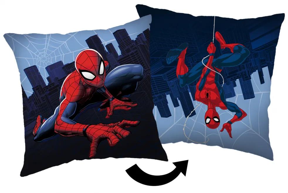 Vesna | Polštářek micro fleece Spiderman 35 x 35 cm