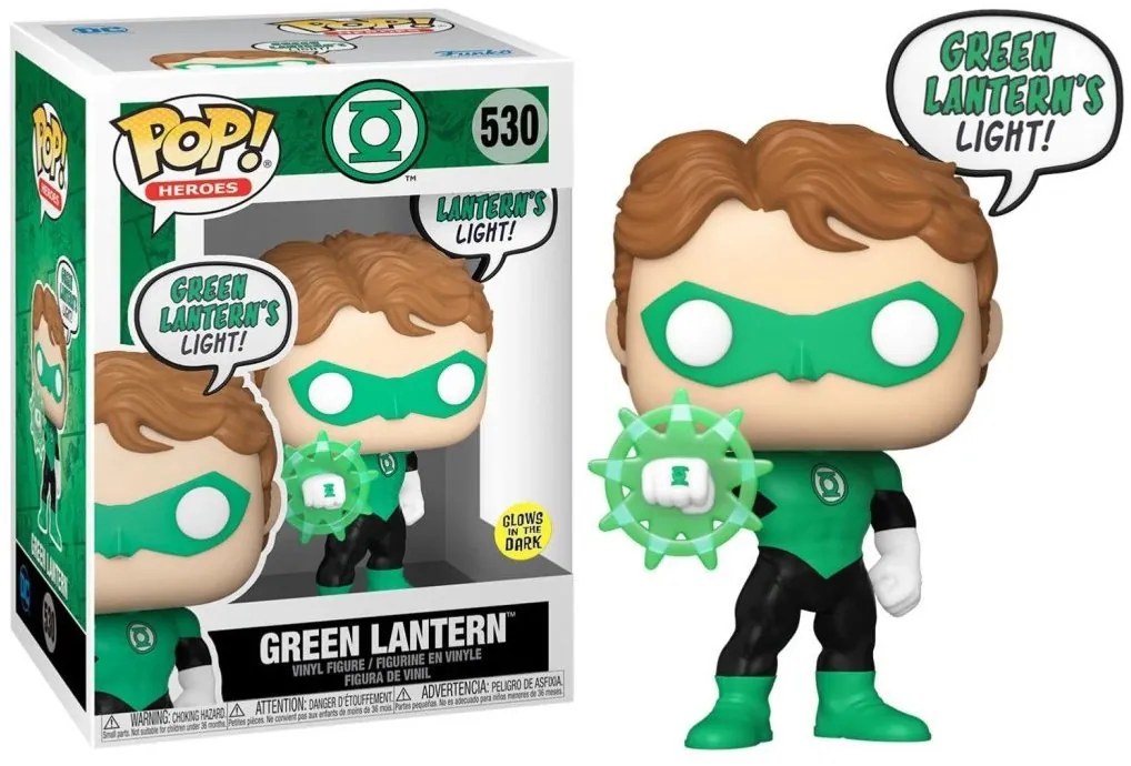 Funko pop! heroes dc green lantern gitd 530