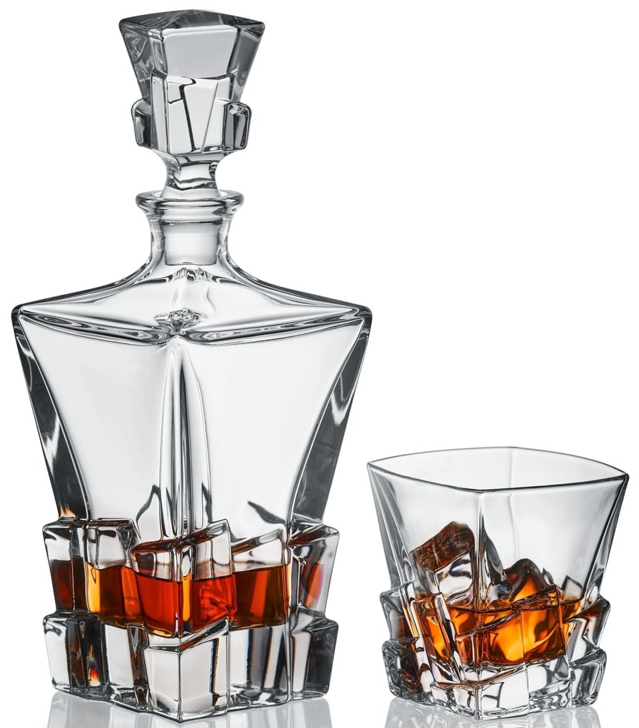 Dekorant Whisky set s monogramem Crack 1+2