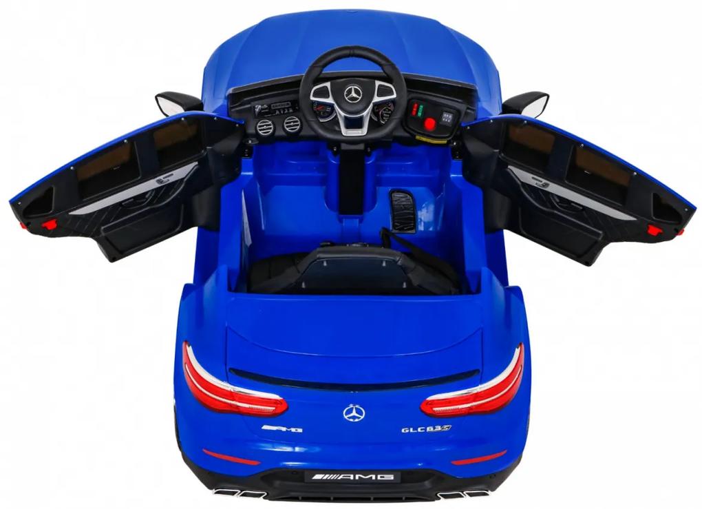 HračkyZaDobréKačky Dětské elektrické autíčko Mercedes GLC 63S 4x4 Small modré