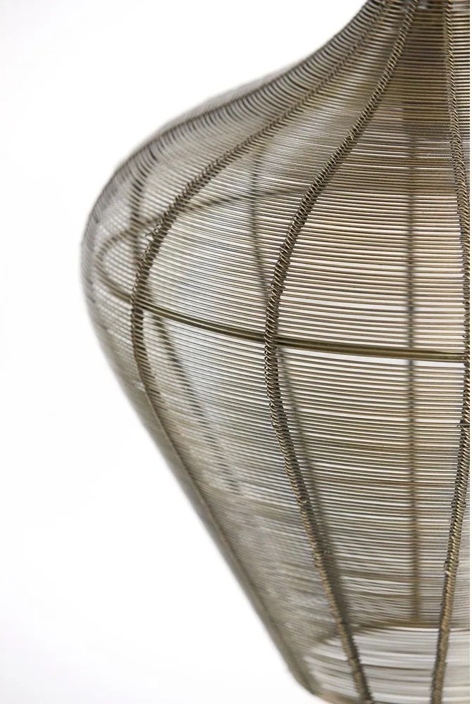 Kovové závěsné svítidlo v bronzové barvě ø 36 cm Alvaro – Light & Living
