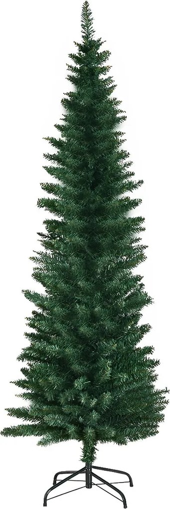 Costway Christmas Tree Umělý vánoční strom 180 cm, zelený