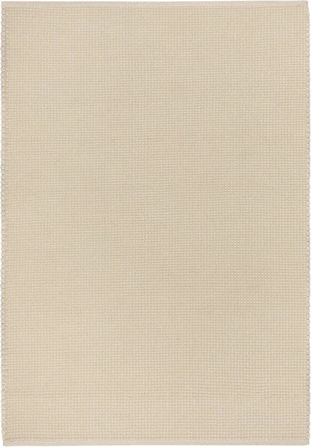 Béžový ručně tkaný vlněný koberec 170x240 cm Talo – noo.ma