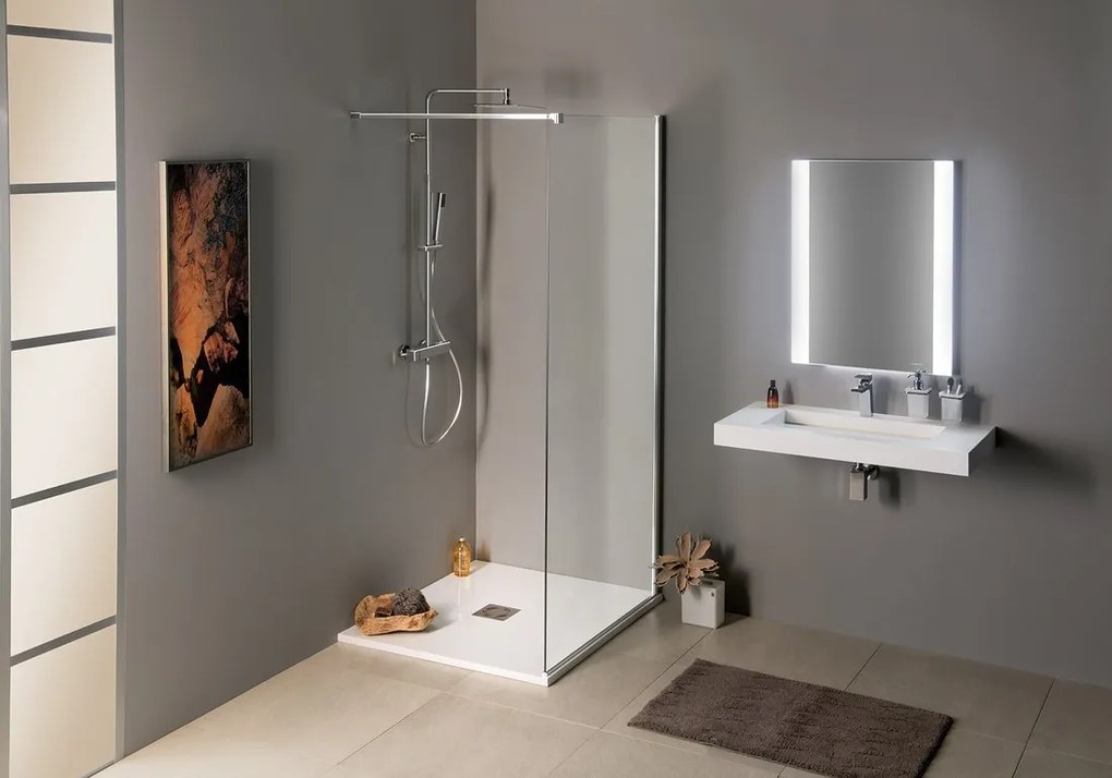 Polysan Polysan, MODULAR SHOWER zástěna s pojezdy 1400 mm, černá, MS5-140B