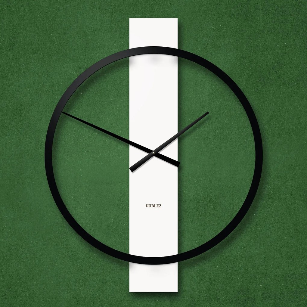 DUBLEZ | Minimalistické nástěnné hodiny - Circle Line