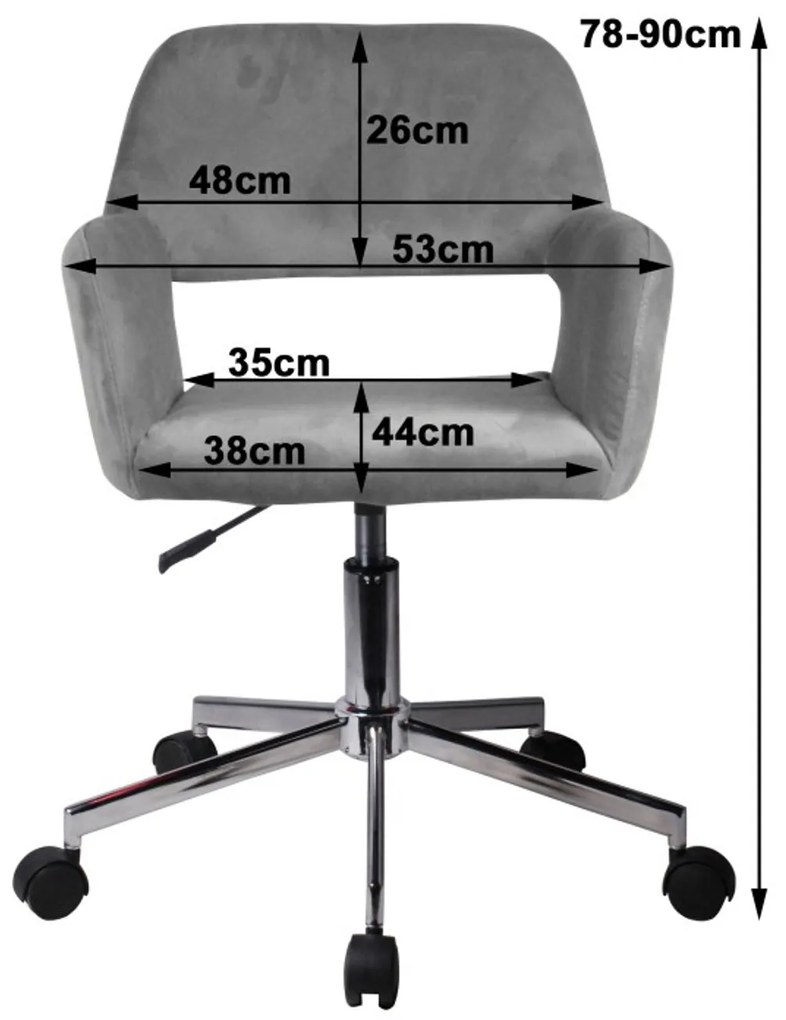 Otočná židle FD-22, zelená