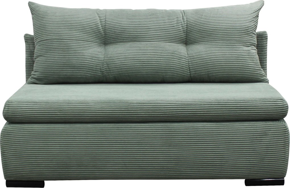 XXXLutz ROZKLÁDACÍ POHOVKA, textil, zelená MID.YOU - Rozkládací pohovky - 001574003101