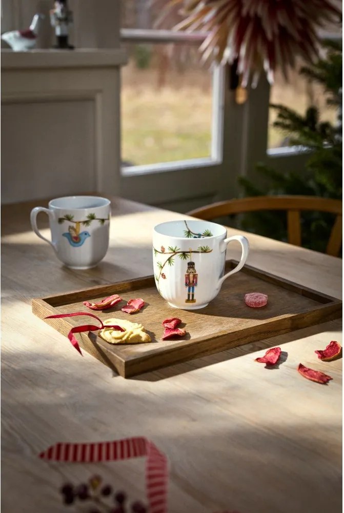 Bílý porcelánový hrnek s vánočním motivem 330 ml Hammershøi Christmas – Kähler Design