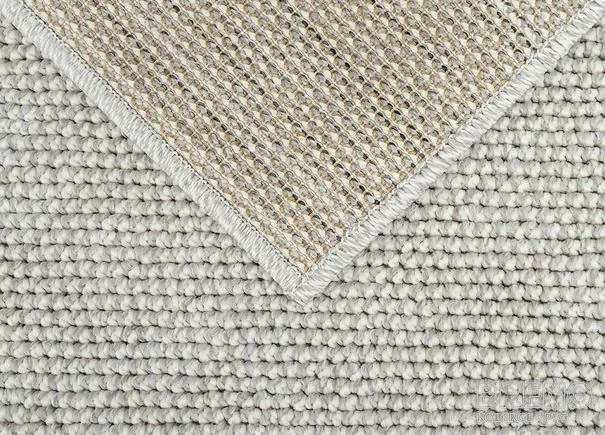 Breno Kusový koberec LOOM 4300 Silver, 140x200 cm, Šedá/Stříbrná