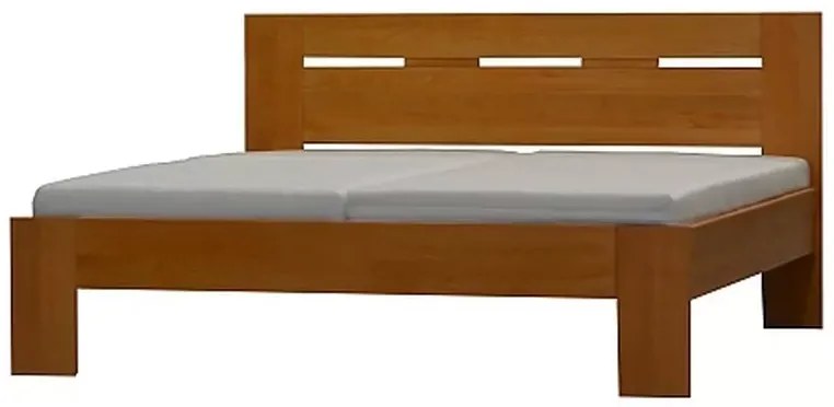 Lucatec Dřevěná postel Benito 200x120 Dub