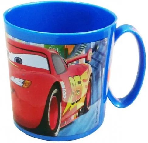 STOR Plastový hrnek Cars / hrneček Cars modrý 350ml