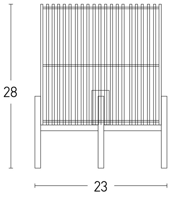 Zambelis 20232 stolní lampa z rattanu, 1xE14, 28cm