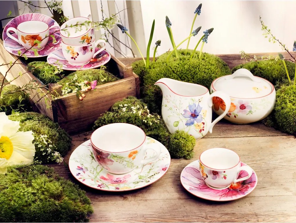 Villeroy&Boch Mariefleur Basic mléčenka 6 Pers. 138 x 72 x 101 mm, 270 ml