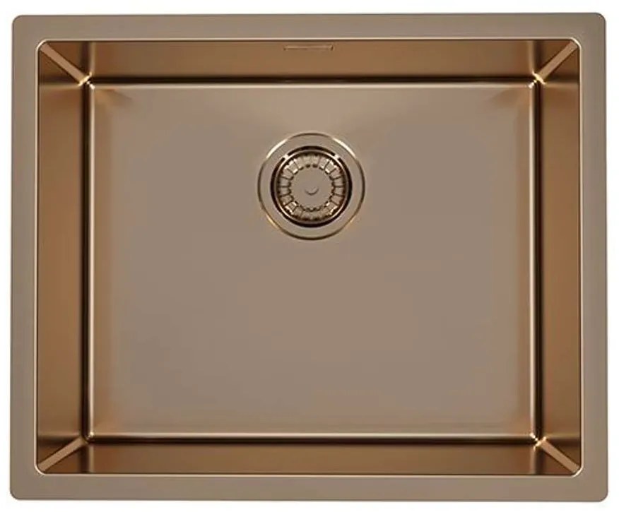 Alveus Quadrix Monarch - Dřez 55x45 cm, copper 1122691