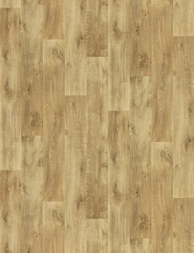 BEAUFLOR PVC podlaha - lino BLACKTEX Texas Oak 136L - světle hnědé dřevo ŠÍŘKA: 3 m, POUŽITÍ: Zátěžové