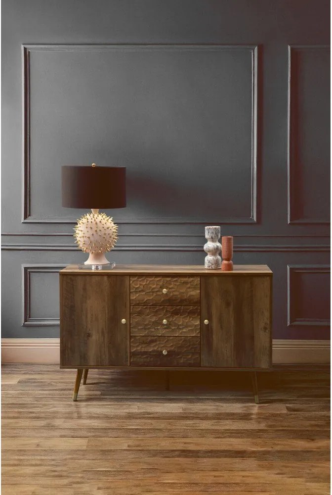 Komoda v tmavě přírodní barvě 114x70x39 cm Frida – Premier Housewares