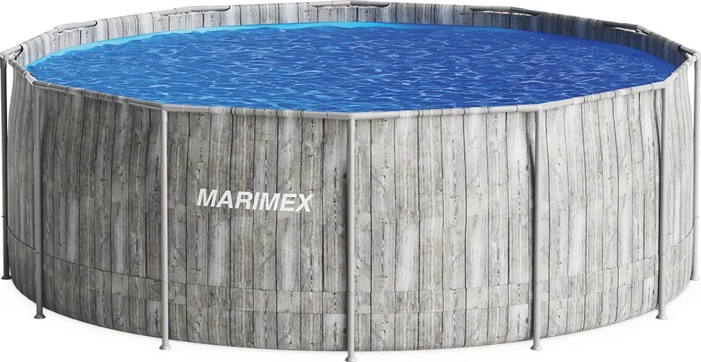 Marimex | Bazén Marimex Florida 3,66x1,22 m se zabudovaným skimmerem - motiv ŠEDÉ DŘEVO | 10340321