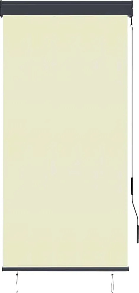 Venkovní roleta 80 x 250 cm krémová 145953