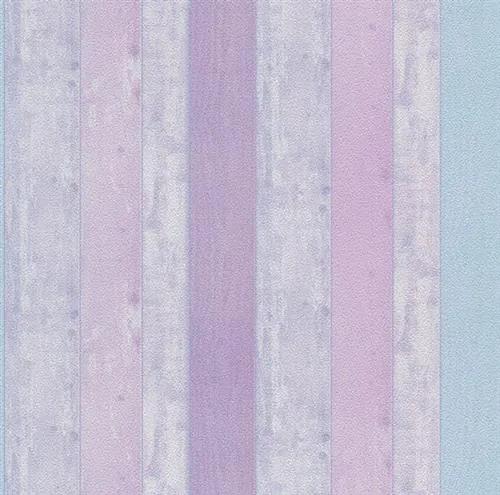 Papírové tapety na zeď It's Me 05567-20, rozměr 10,05 m x 0,53 m, prkna fialové, růžové, modré, P+S International