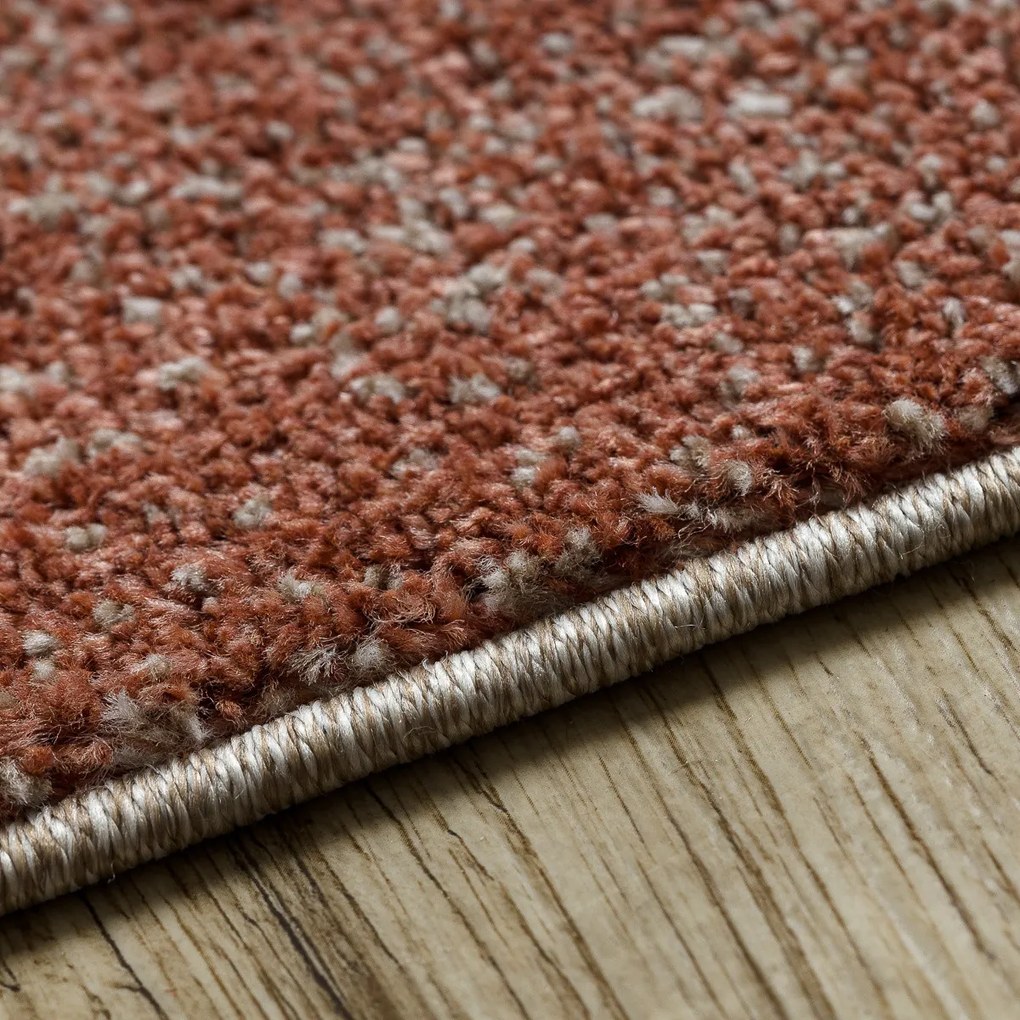 Dywany Łuszczów, Kusový koberec Fusion 0810 beige/terra, 140x190, vícebarevná, kancelář