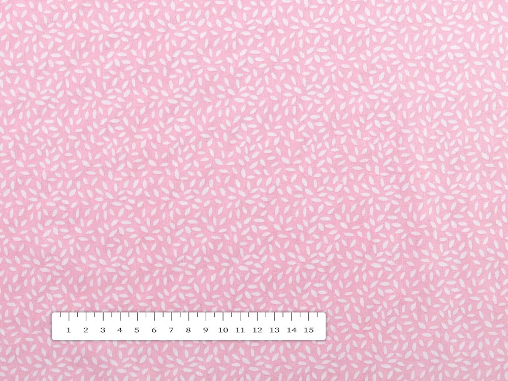 Biante Bavlněný obdélníkový ubrus Sandra SA-256 Rýže na růžovém 100x160 cm