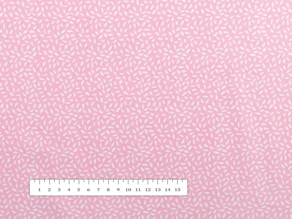 Biante Bavlněný obdélníkový ubrus Sandra SA-256 Rýže na růžovém 120x140 cm