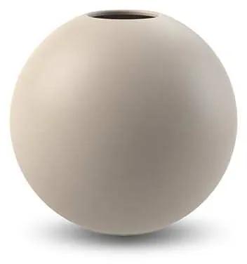 Ball vase 8cm sand