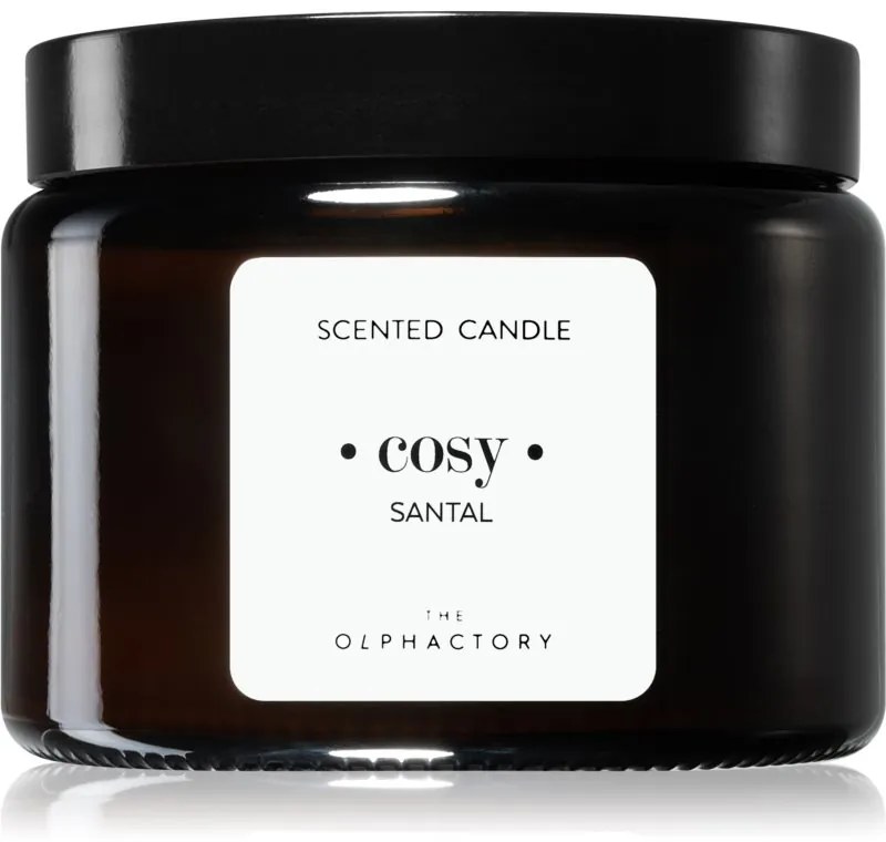 Ambientair The Olphactory Santal vonná svíčka (brown) Cosy 360 g