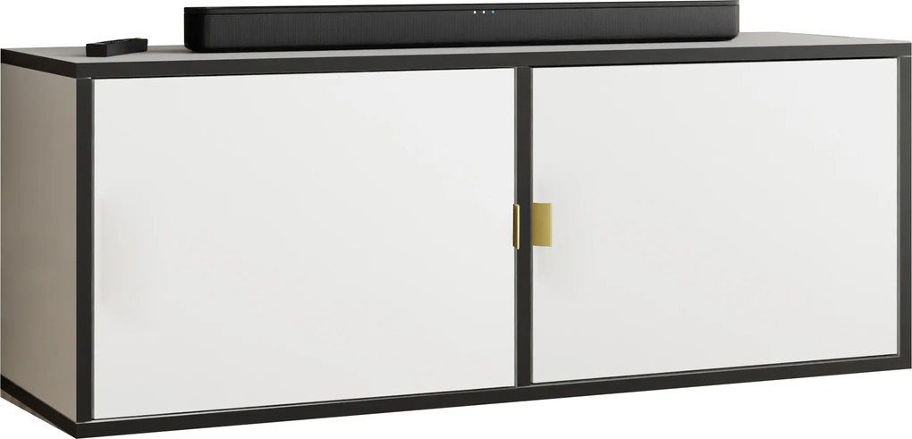 TV skříňka LUNO 2 uzavřená TV skříňka bílý