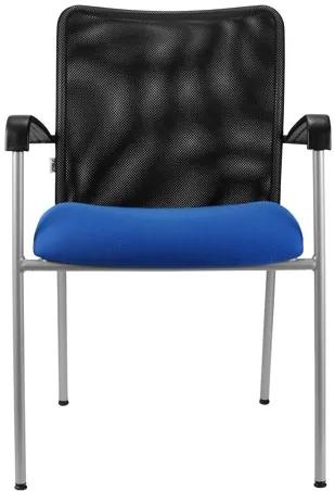 Konferenční židle Trinity Alba Barva: Modrá