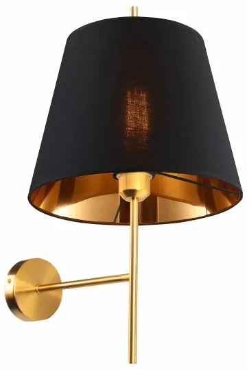 Nástěnná lampa ELENA 1xE27/20W/230V černá