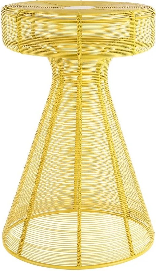 Kovový kulatý odkládací stolek ø 30,5 cm Cuerda Corcho – Leitmotiv